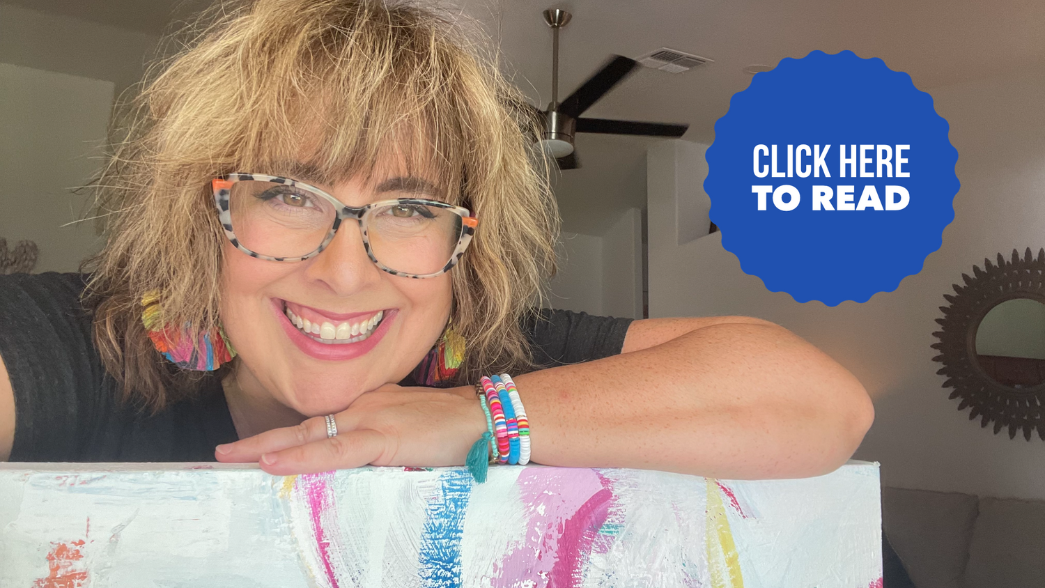 Joy is not made to be a crumb (with surprise inside) – Julie Hamilton Art